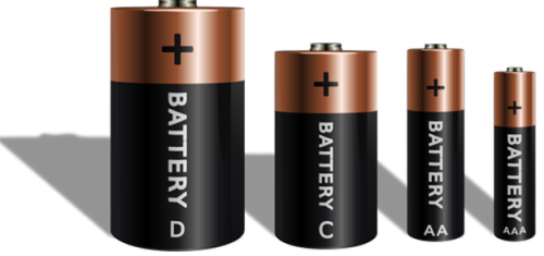 Berbagai Ukuran & Jenis Baterai Sekali Pakai